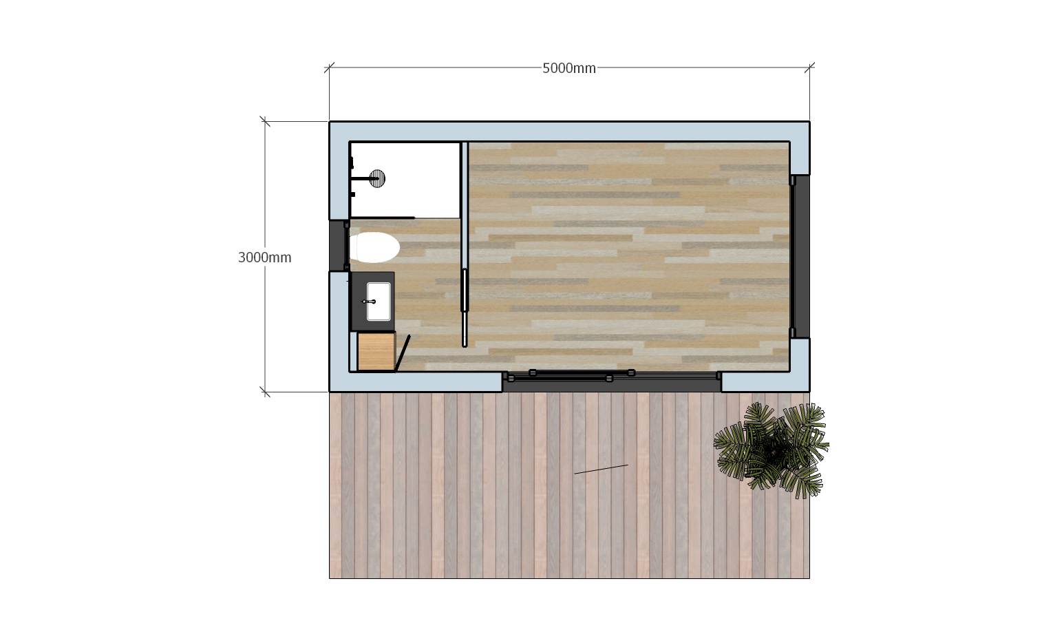 Studio de jardin 15 m2 : Plan & Exemples d'Aménagements